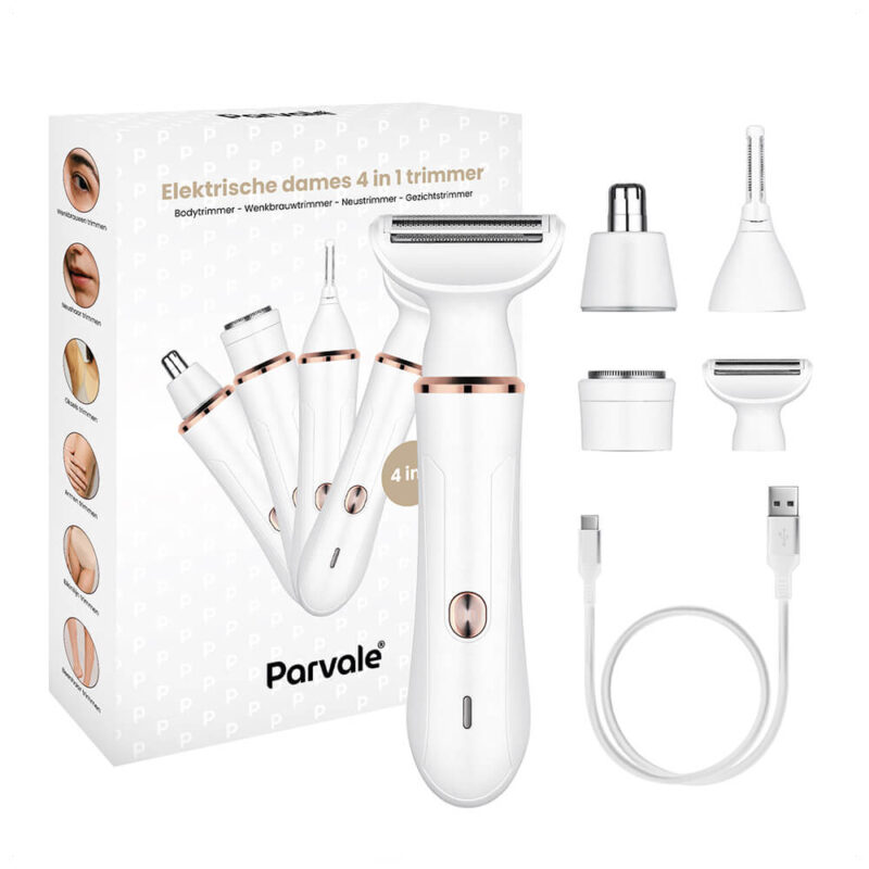 Witte Neustrimmer voor Vrouwen | Compact & veilig | Parvale®